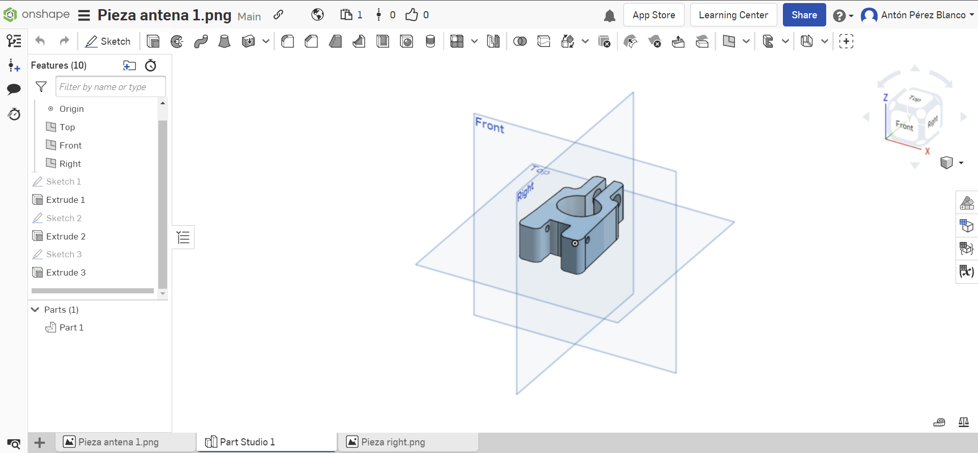 Reporte Diseños 3D - Panoramix7